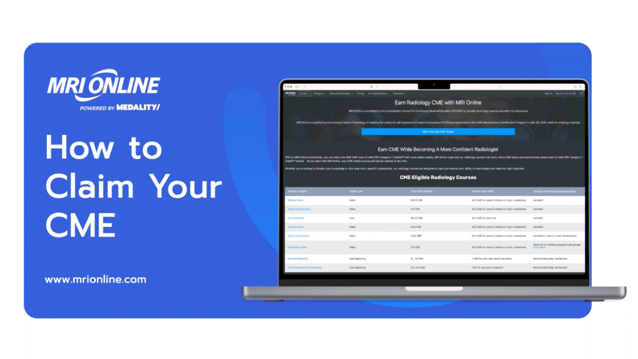 How to Claim Your Radiology CME Hours | Earn Your ACCME Accredited ...